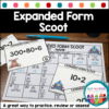 Expanded Form Scoot Game - Stop and Smell the Crayons