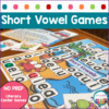 Short Vowel Games - Stop and Smell the Crayons