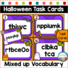 Halloween Vocabulary Task Cards - Stop and Smell the Crayons
