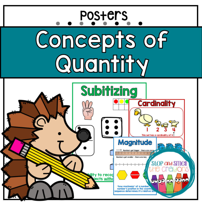 Math Posters | Math Anchor Charts - Stop and Smell the Crayons