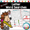 Alphabet Letter Word Search - Stop and Smell the Crayons