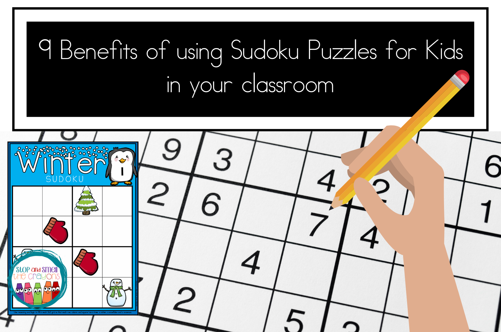 How to Play Sudoku on a 4x4 Grid - Stop and Smell the Crayons