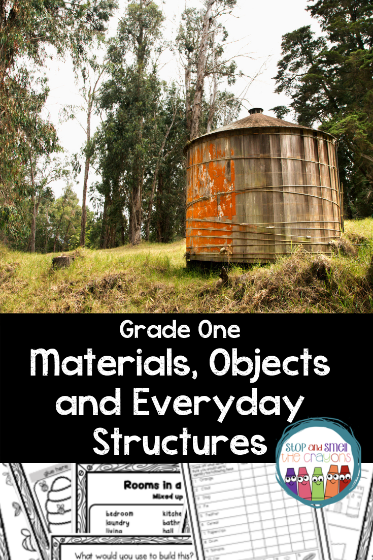 Materials Objects and Everyday Structures - Stop and Smell the Crayons