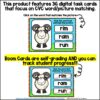 CVC Picture - Word Match DIGITAL Task Cards - BOOM CARDS - Stop and ...