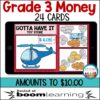 Money to $10.00 Boom Cards - Stop and Smell the Crayons