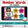 Number Words 1-100 Random | Boom Cards - Stop and Smell the Crayons
