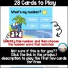 Number Words 1-20 Boom Cards - Stop and Smell the Crayons