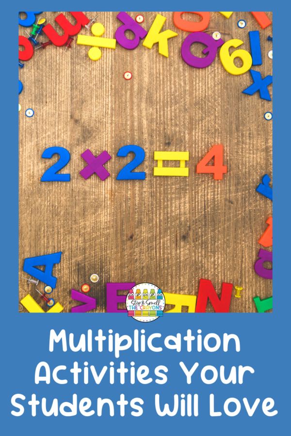 Multiplication Activities Your Students Will Love - Stop and Smell the ...