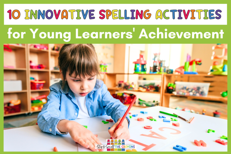 10 Innovative Spelling Activities for Young Learners' Achievement ...