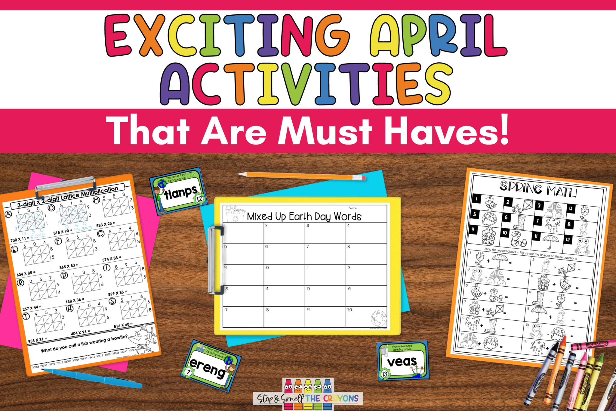Exciting April Activities That Are Must-Haves in Your Classroom - Stop ...