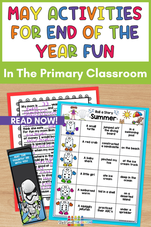 May Activities for End of the Year Fun in the Primary Classroom - Stop ...