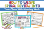 How to Weave Spiral Review Into Your Class With Morning Work - Stop and ...