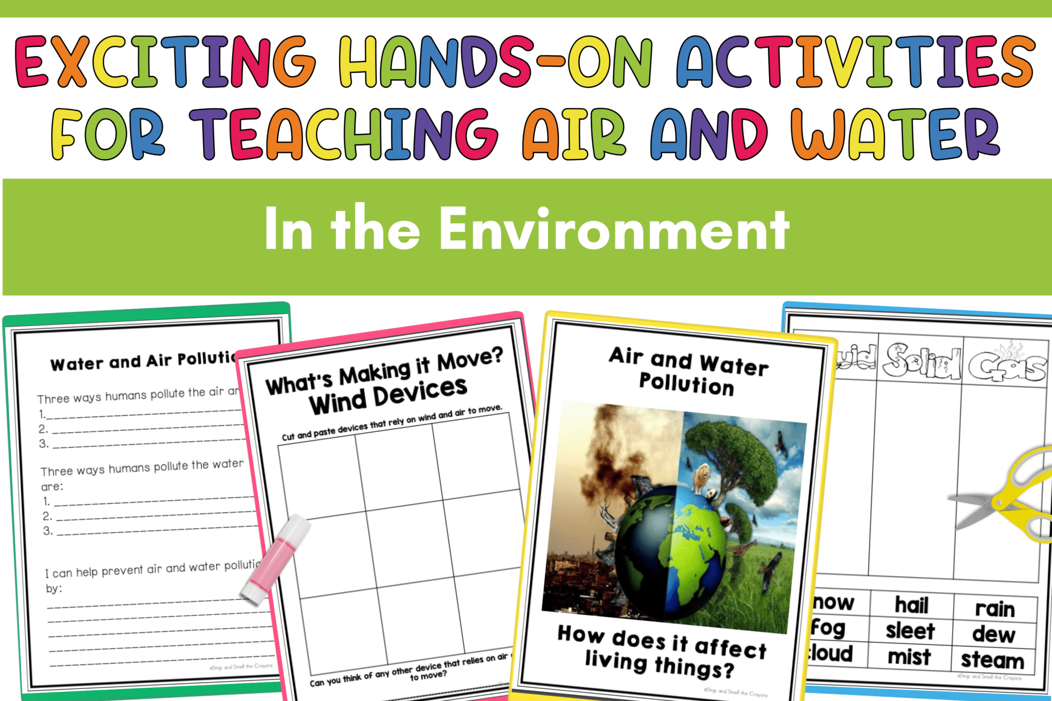 Exciting Hands-on Activities for Teaching Air and Water in the ...