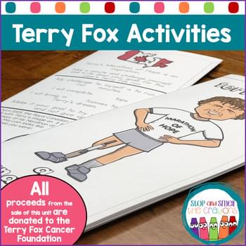 3 Terry Fox Activities to Inspire Your Students - Stop and Smell the ...